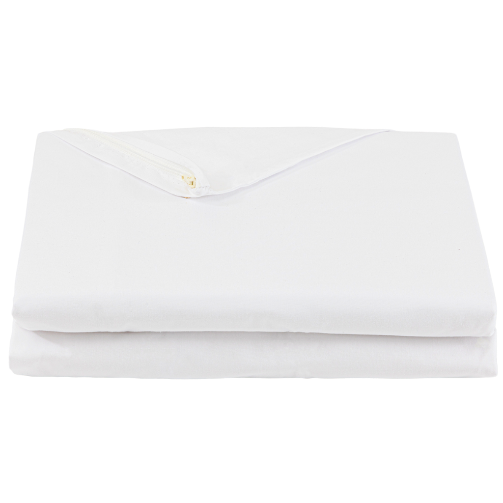 Futon Cover Sheets - Zippered - Pure White | Fuli Japan