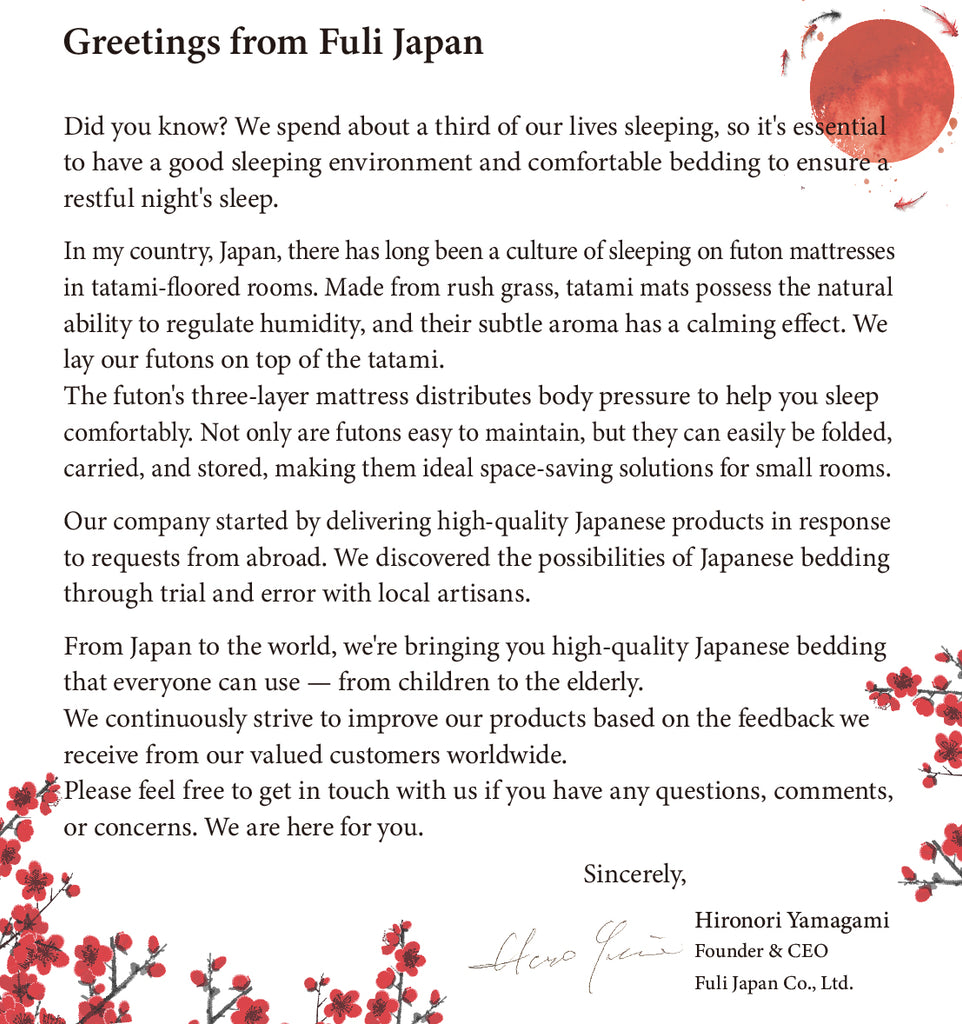 About Us | Fuli Japan | Better Sleep. Better Life. – FULI Japan Official Store